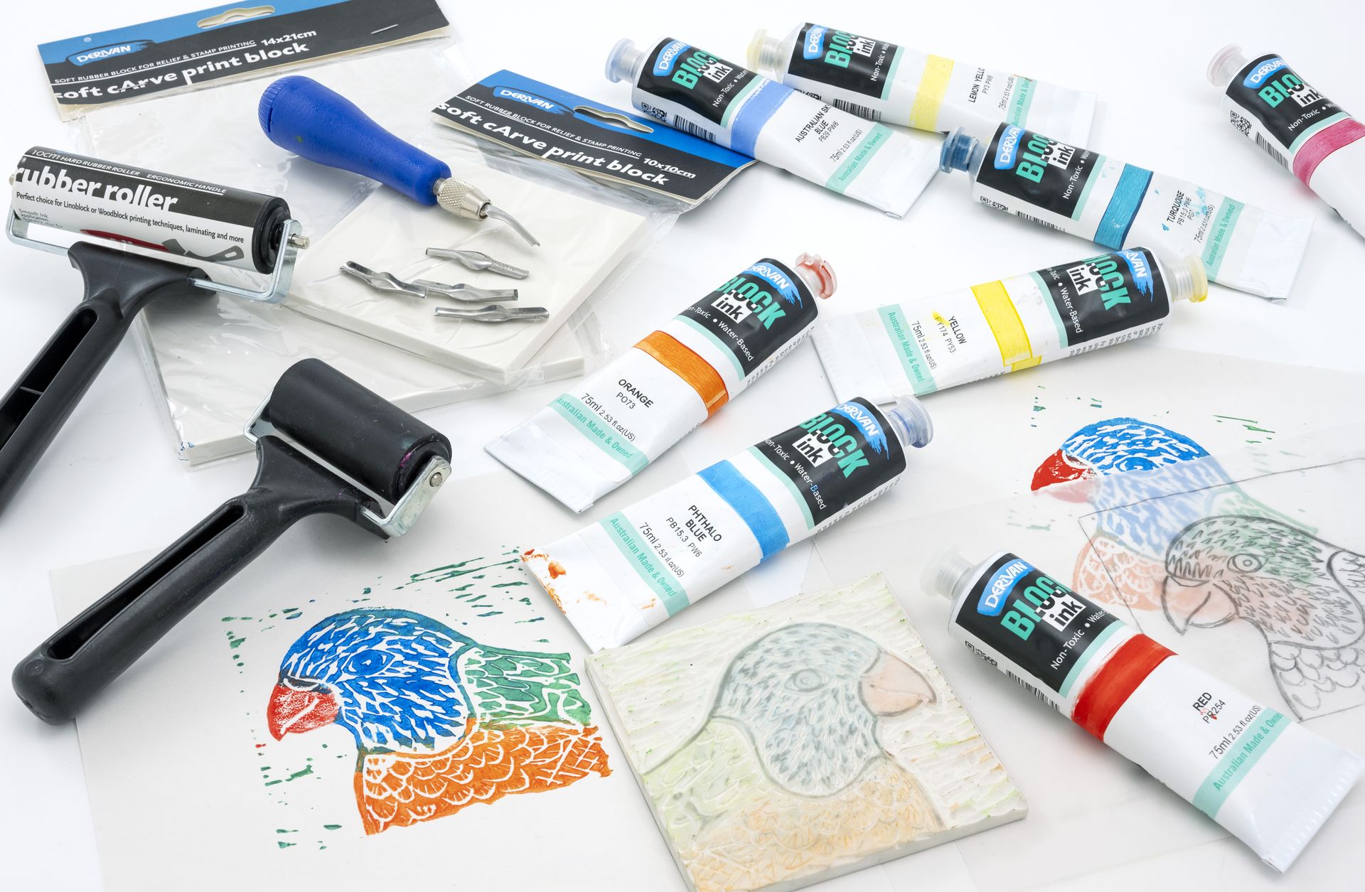 Block Ink | Lino Printing Supplies