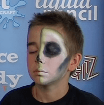 Face paint skull design | bonus video included
