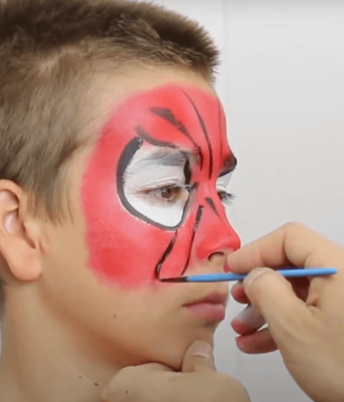 Face paint spiderman design | with bonus video