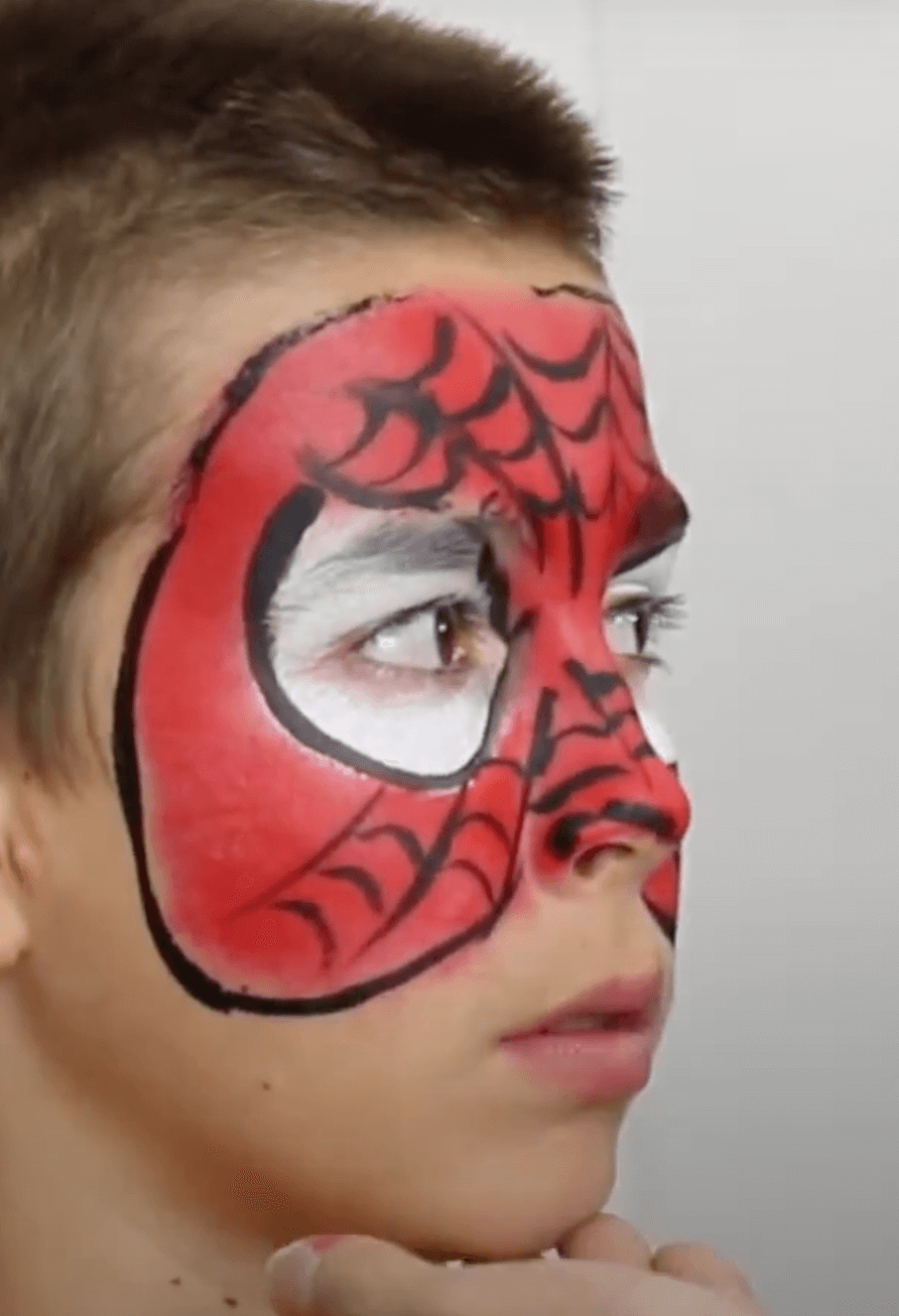 Face paint spiderman design | with bonus video
