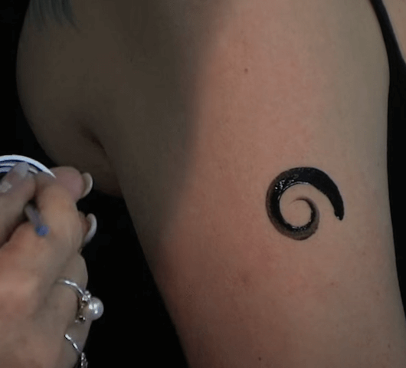 Face paint Celtic tribal design | with bonus video