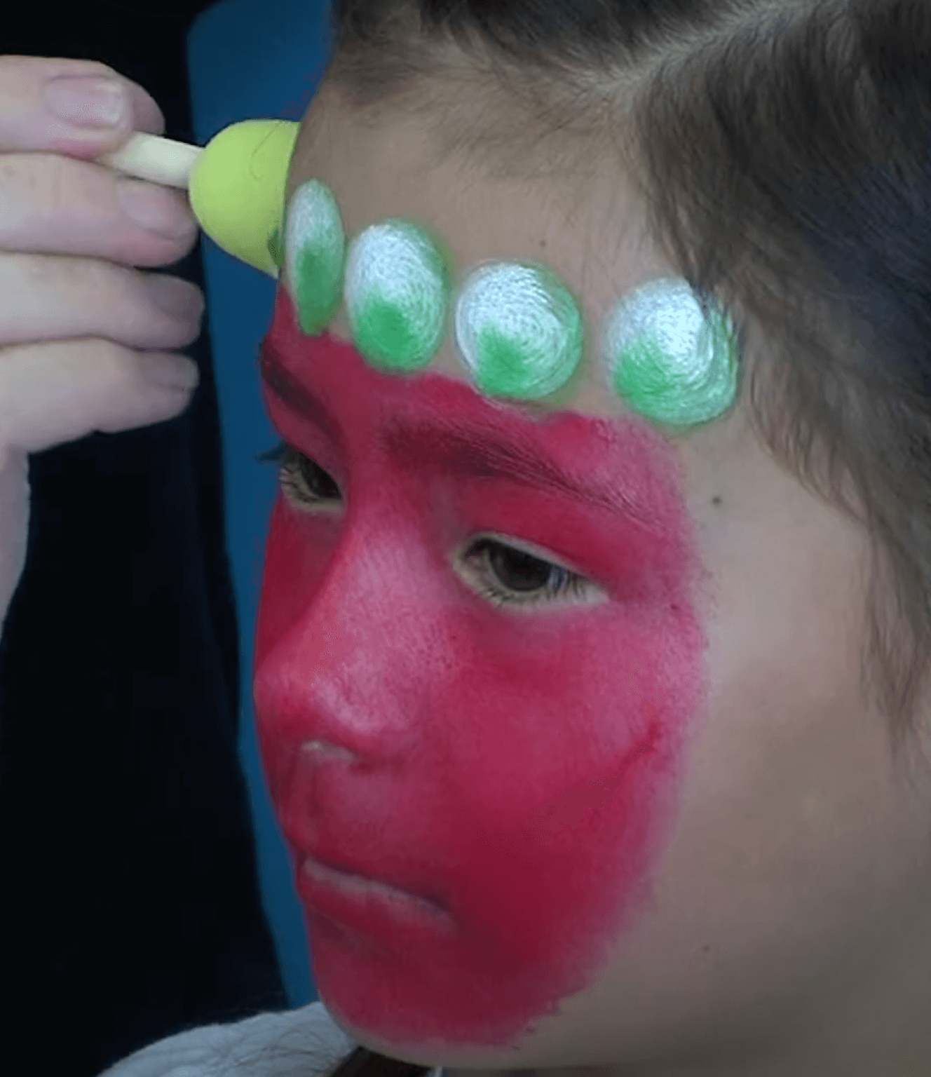 Face paint Japanese design | with bonus video