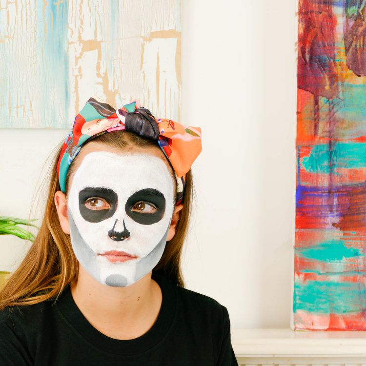 Day of the dead face paint face paint project