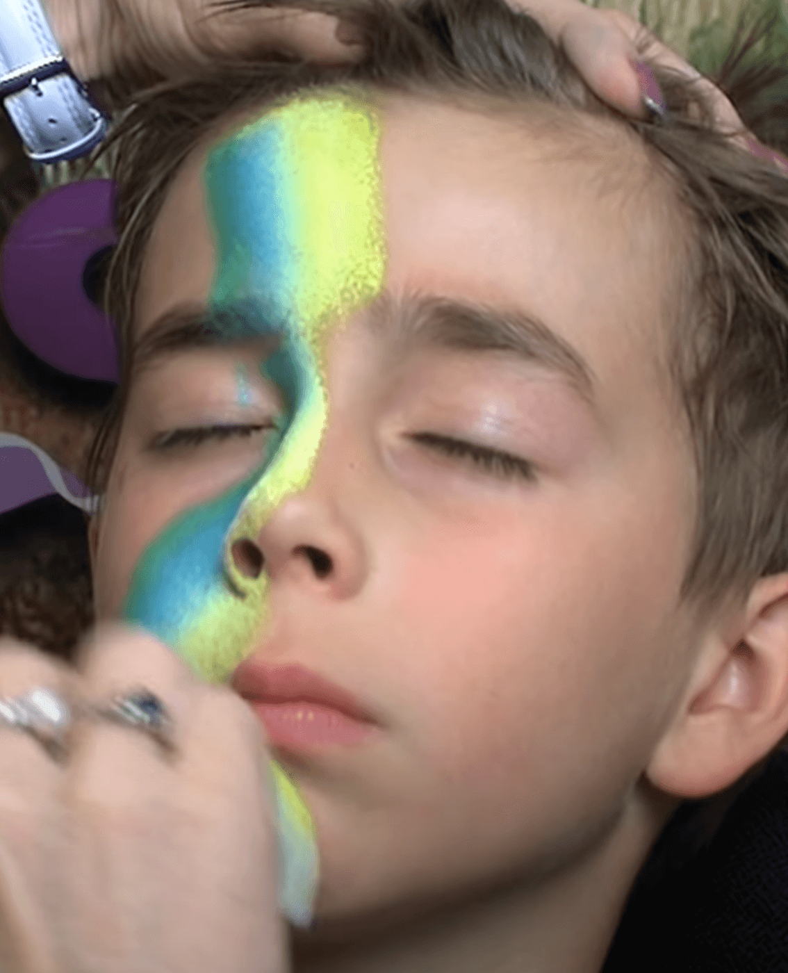 Crocodile face paint | step-by-step guide | video