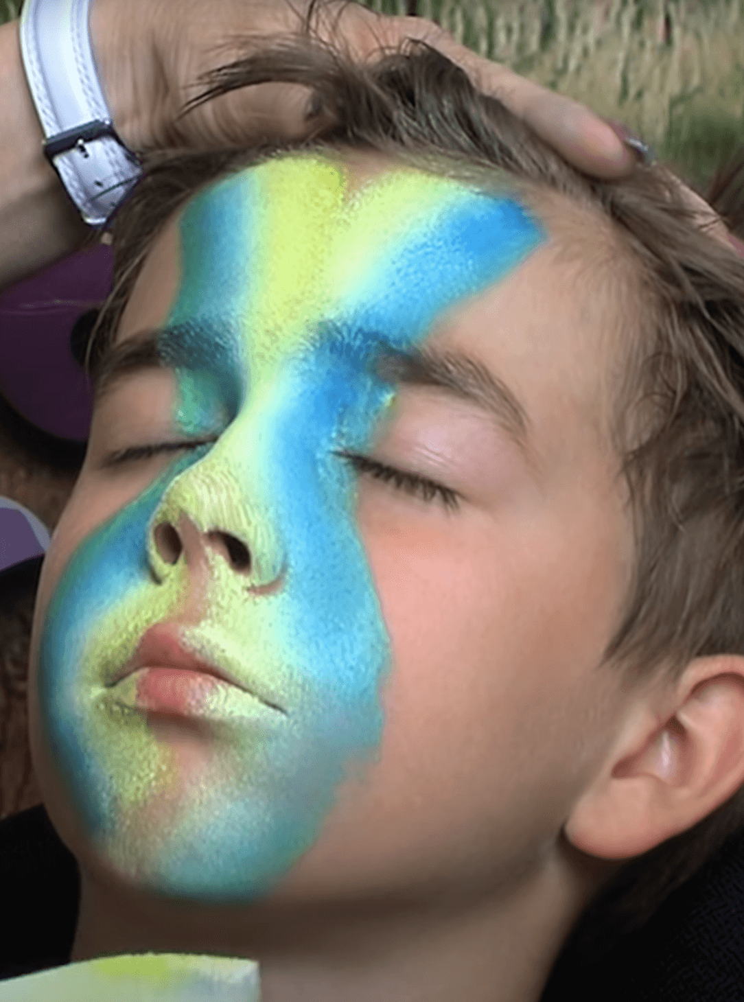 Crocodile face paint | step-by-step guide | video